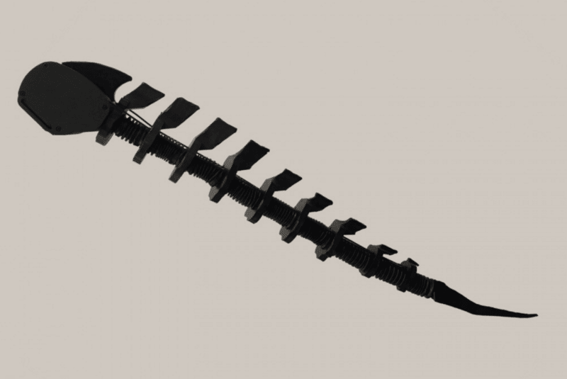 ALIEN tails - animatronic, lots of moves, handmade to order