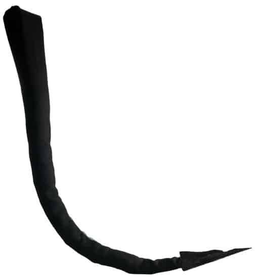 Demon tails that wag and tremble, stand up and will scare you!