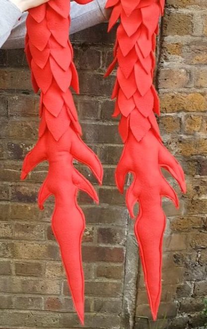 Dragon tails that move! And customized for you, all included