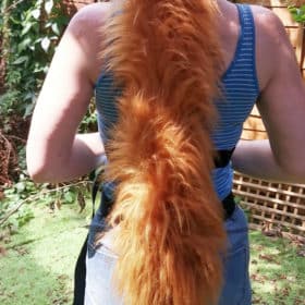 Dragon tails that move! And customized for you, all included