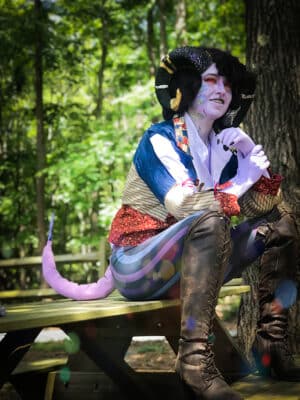 Tiefling tails that wag and tremble, stand up and look fantastic
