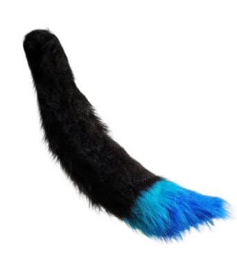 Fox tails that wag and tremble, stand up and get frisky in any color!