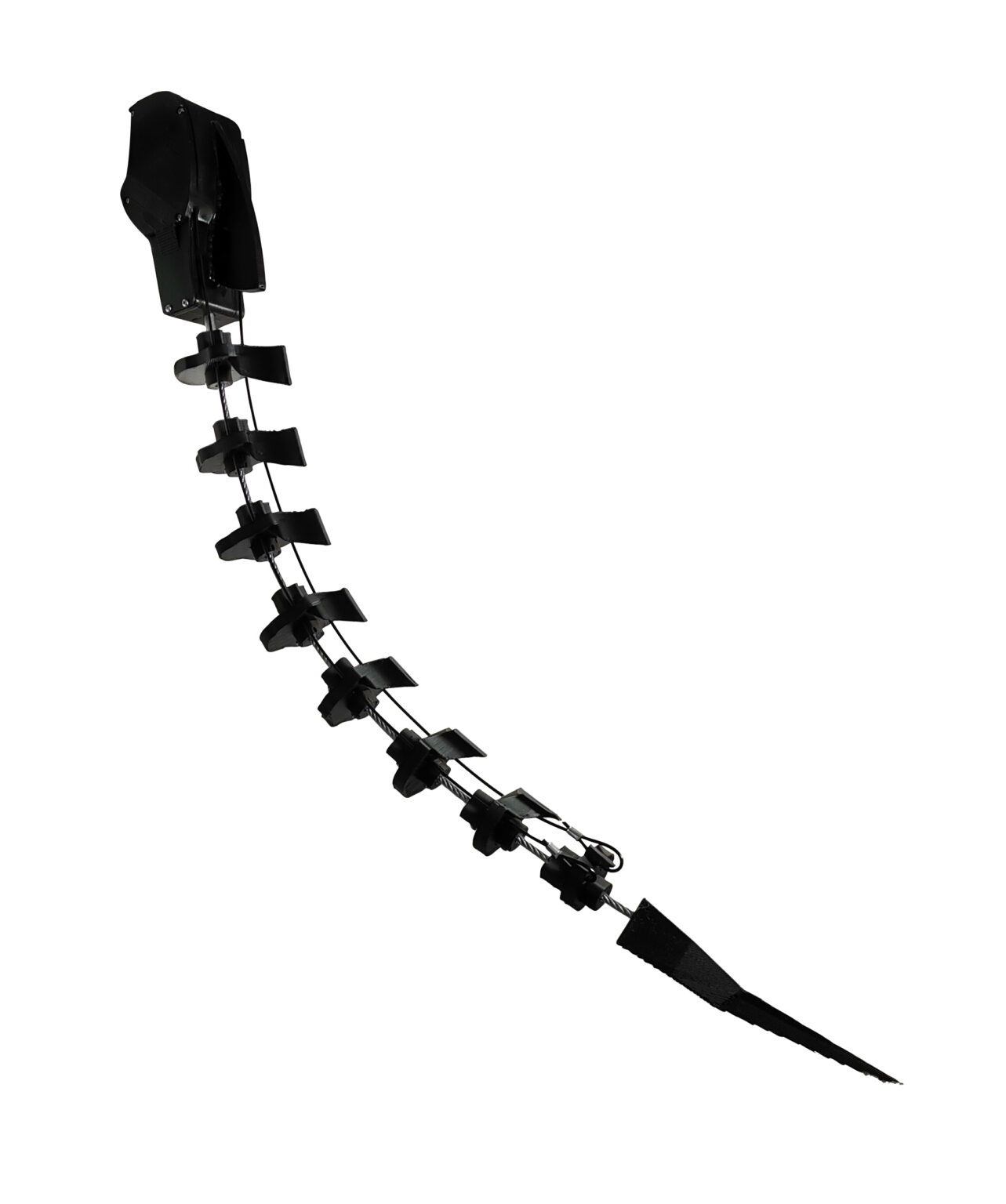 ALIEN tails - animatronic, lots of moves, handmade to order