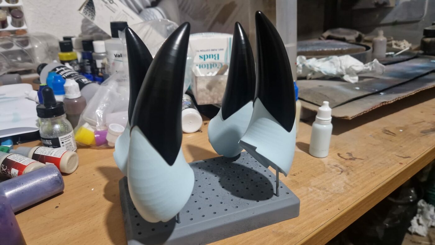 Custom Cosplay Horns Handmade to Order - Any colour or shape