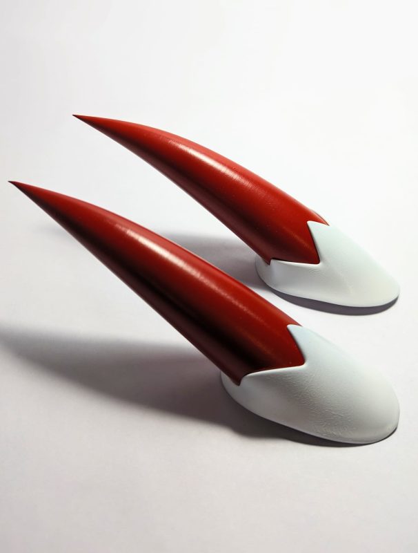 Custom Cosplay Horns Handmade to Order - Any colour or shape