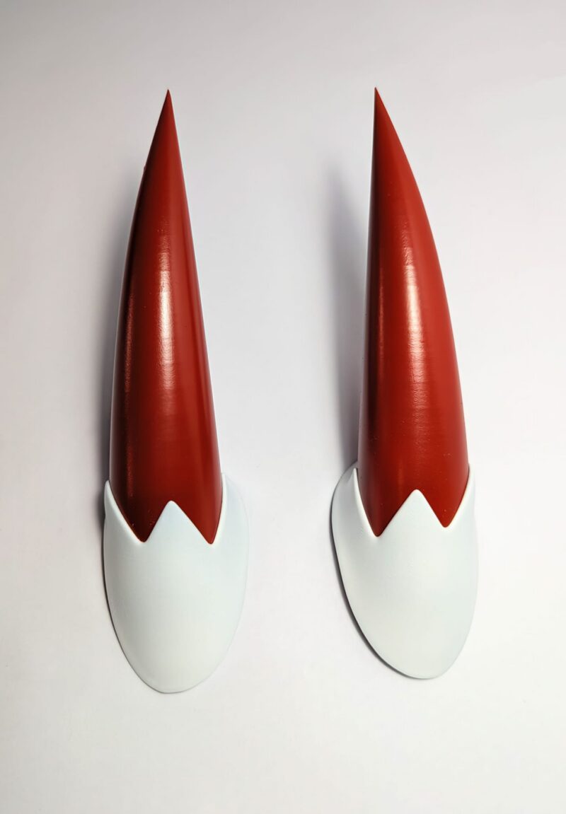 Custom Cosplay Horns Handmade to Order - Any colour or shape