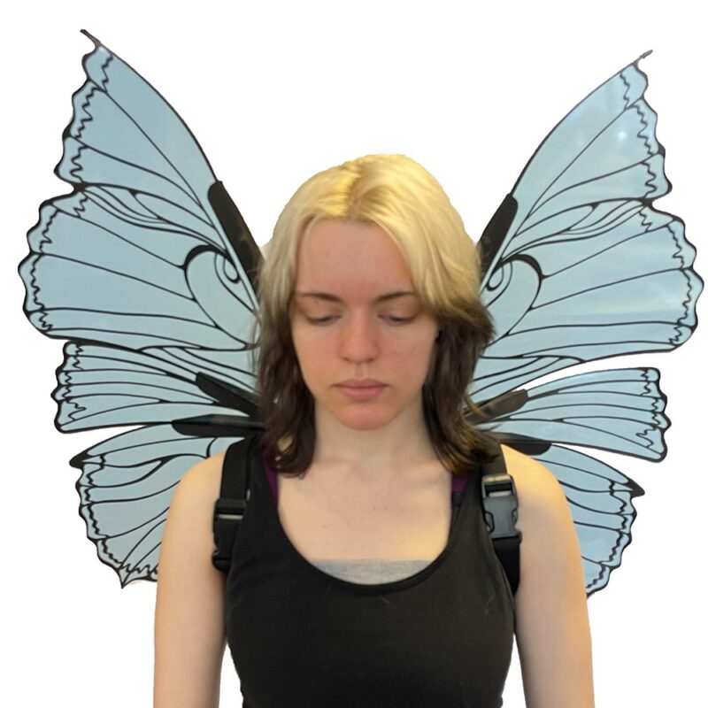 We make amazing moving cosplay wings! Lots of moves and mode