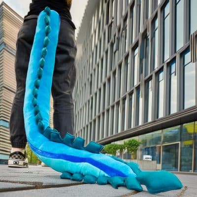 Floor Dragger Tails - as long as you want, handmade to order