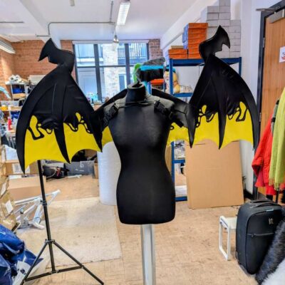 Custom made moving wings, made to your design. App controlled!