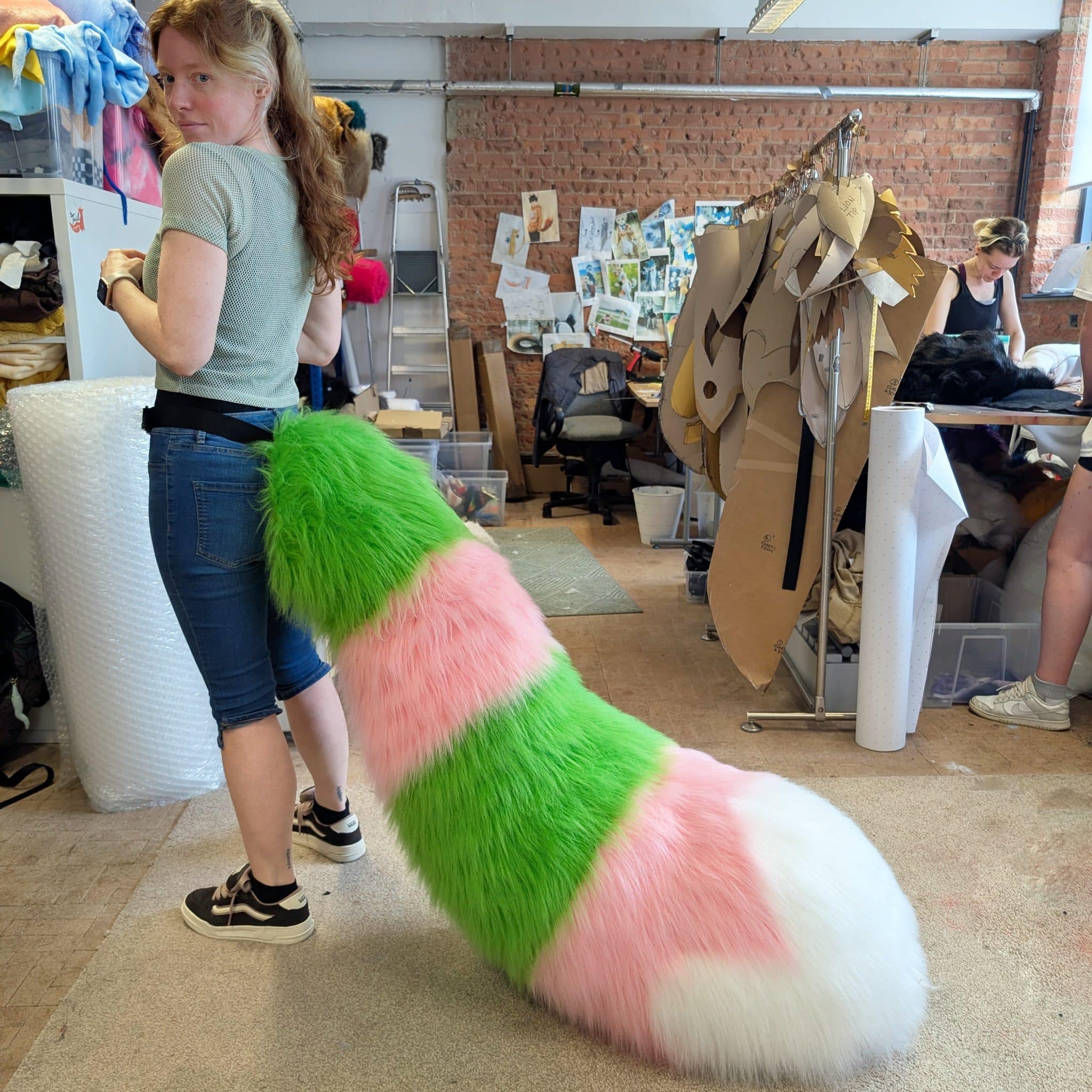 Moving tails and cosplay ears, and now mechanical wings too!